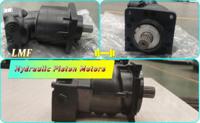 Grape harvester hydraulic motor customization
