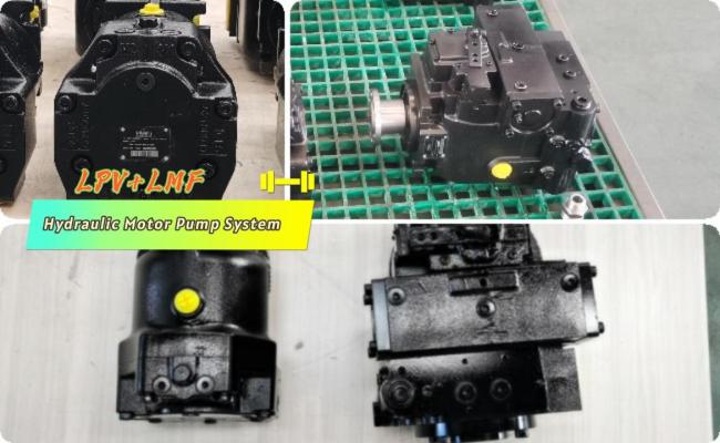 combine harvester hydraulic piston pumps