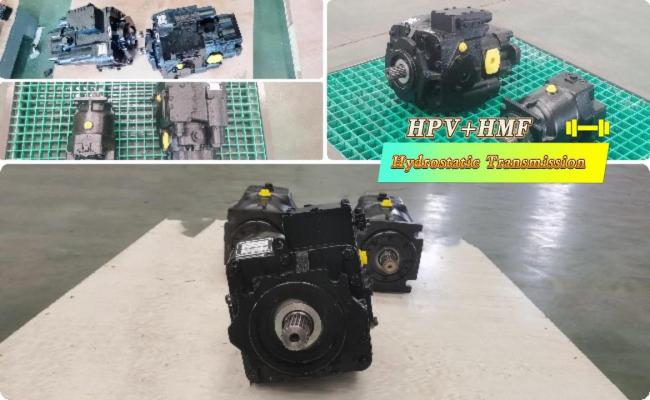 wheat harvester hydrostatic transmission