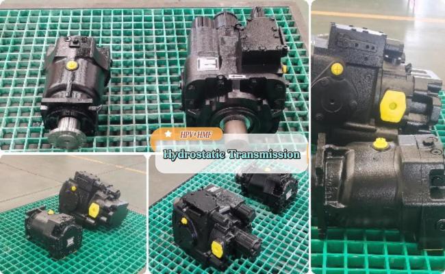 agitator transmission machine hydraulic pumps