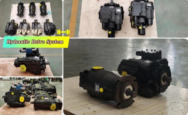 scraper underground truck hydraulic pumps