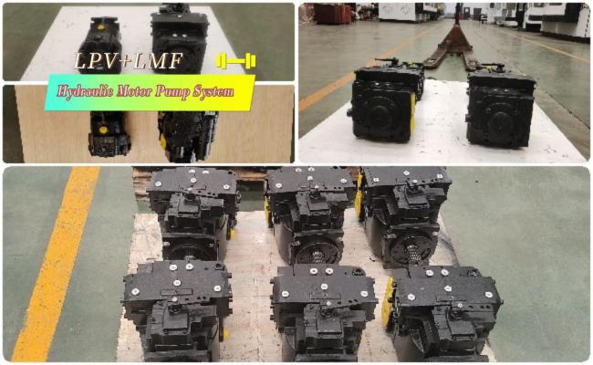 rice harvester hydraulic oil pump motor