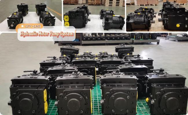 piston pump motor work fast