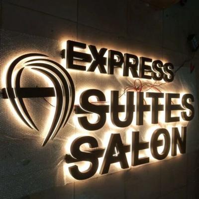 Cina Segnali all'aperto e all'interno a LED personalizzati Negozio con pubblicità Neve retroilluminato Logo acrilico in vendita