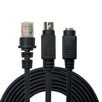 Cina cavo del cuneo della tastiera PS2 di 6Ft 2M per i lettori di codici a barre MS7120 MS9540 di Honeywell in vendita