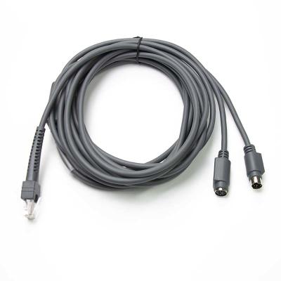Cina Cavo a cuneo per tastiera PS2 compatibile 3M per scanner di codici a barre LS2208 LS4208 in vendita