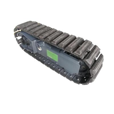 Cina Video supporto tecnico dopo il servizio Sottocarro Mini Crawler in acciaio con cuscinetti di gomma in vendita