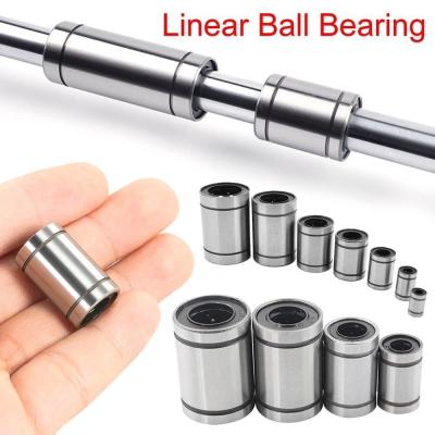 Cina P6 LM8UU Cuscinetti a sfera lineari CNC da 8 mm per barre, lineare per rotaie, lineare per alberi in vendita