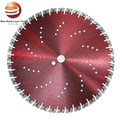 Cina La V saldata laser Turbo segmenta Diamond Cutting Disc 230mm/350mm in vendita