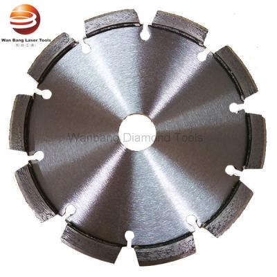 Cina 125mm scanalatura messa a terra/di Diamond Tuck Point Blade For Wall saldata laser in vendita
