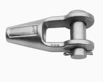 중국 G416 아연 도금 오픈 스펠터 와이어 로프 소켓(코터 핀 포함) – 고강도 리깅 솔루션 판매용