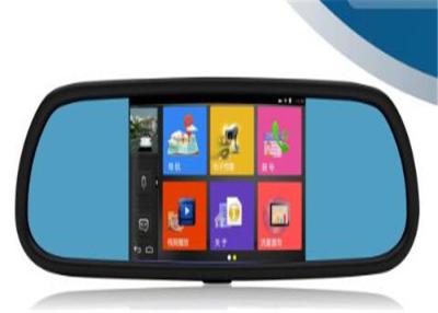 中国 マイクロフォンおよびスピーカーで造られる1080P HDのダッシュ カム ビデオ レコーダーのバック ミラー 販売のため