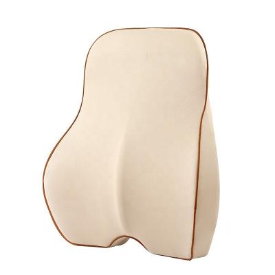Chine Polyester sièges d'auto ergonomiques soutien de la taille dossier mémoire coton soulagement de la douleur oreiller à vendre