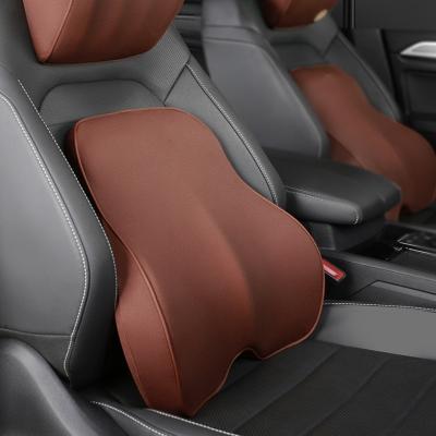Chine Polyester sièges d'auto ergonomiques soutien de la taille dossier mémoire coton soulagement de la douleur oreiller à vendre