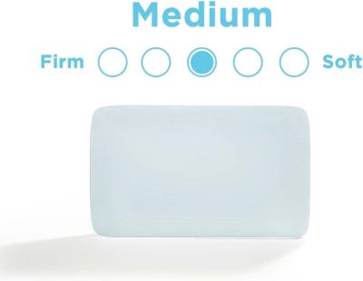 Κίνα 80 Καταμέτρηση υφασμάτων ψύξη ProHi Memory Foam Pillow για Queen Size 5Year Limited Blue προς πώληση