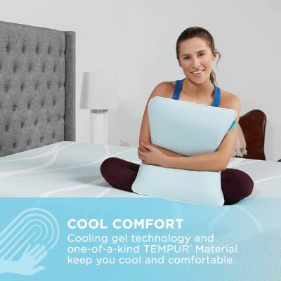 Κίνα 80 Καταμέτρηση υφασμάτων ψύξη ProHi Memory Foam Pillow για Queen Size 5Year Limited Blue προς πώληση
