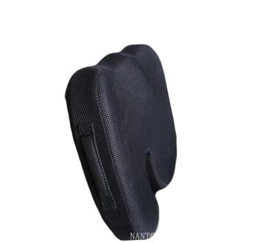 Chine Cushion de siège de confort orthopédique en mousse de mémoire grise Coccyx avec couvercle 100% polyester à vendre