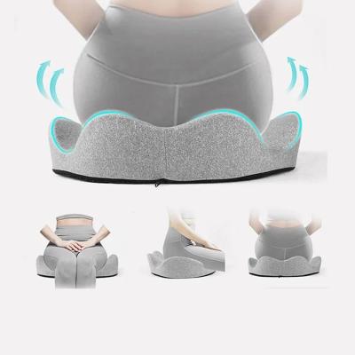Chine Coussin de siège en mousse de mémoire tricotée en forme de U pour soulager la pression de la hanche et le fond antidérapant à vendre