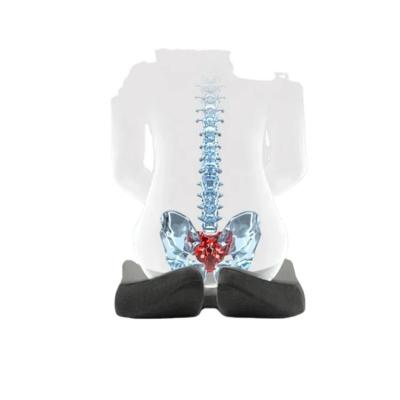 Chine Améliorez votre confort de siège soulagement de la douleur mousse de mémoire coccyx coussin pour voiture ou chaise à vendre