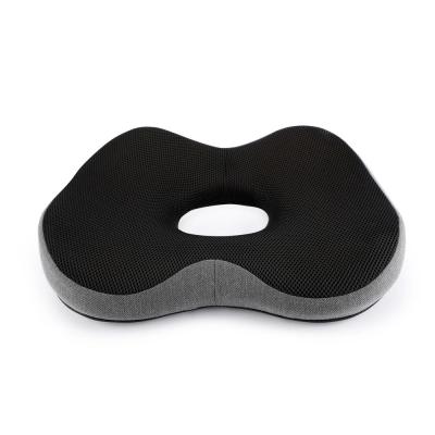 Chine Coussin de siège rond en mousse à mémoire pour le soutien de la hanche et du coccyx en noir ou en couleur personnalisée à vendre