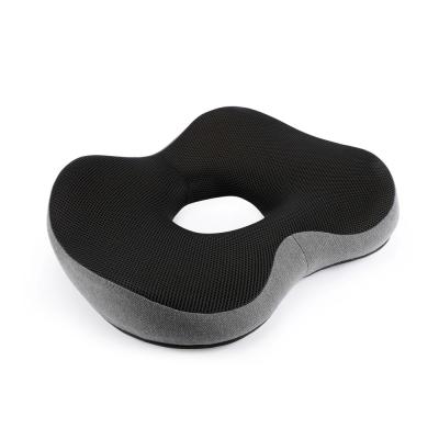 Chine Coussin de siège rond en mousse à mémoire pour le soutien de la hanche et du coccyx en noir ou en couleur personnalisée à vendre