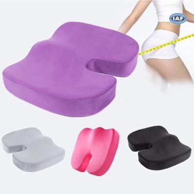 Κίνα Στυλ Jacquard Coccyx Ορθοπεδική άνεση Ιατρικό καθιστικό μαξιλάρι Κόκκινο προς πώληση