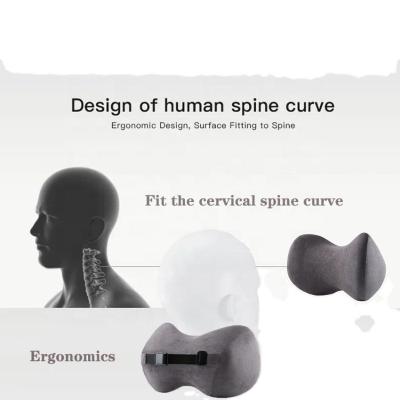 중국 100% Bambu Fiber Ergonomic Neck Rest Support Headrest 운전용 자궁경부 목구멍 판매용