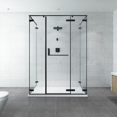China Custom - Made Shower Enclosure | Tailored to Space Curvature, Integrating Minimalist Aesthetics and Practical Functions for sale
