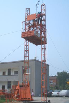中国 安全装置の電気構造の起重機のエレベーター(二重おり)/建物のエレベーター 販売のため