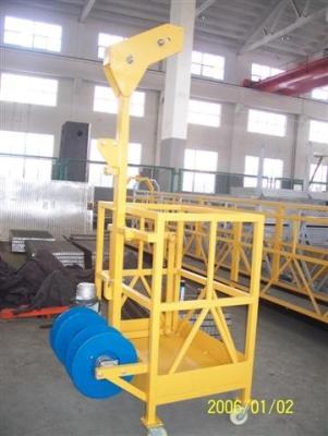 Cina La singola persona ha sospeso la piattaforma di funzionamento per la parete esterna che pulisce ZLP100 100KGS in vendita