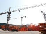 Cina gru a torre di base di altezza di 46.2m TC6010 che orza gru con Trolleying m/min 42,8/21,4 4.5/3 in vendita