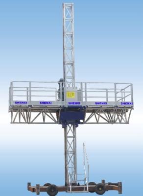 Cina 2 × 5.5 kW Power Single Mast arrampicata su piattaforme con dispositivo di equilibrio in vendita
