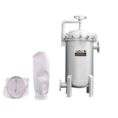 China Einzelhandel 500L/Stunde Großer Durchfluss Edelstahl 8 Beutel Filtergehäuse Gemäß Ihrer Bestellung zu verkaufen