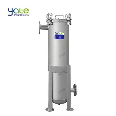 China Lebensmittel-Tequila Brandy Wein Bier Wodka Filtrationssystem Einzel-/Mehrsäcke Filtergehäuse mit 10 Bar Druckkapazität zu verkaufen
