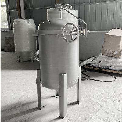 China 304 316 Edelstahl Schnellöffnungs-Beutelfiltergehäuse für Bergbau Wasseraufbereitung Petrochemische Anlage Kaltwasserkreislauf zu verkaufen