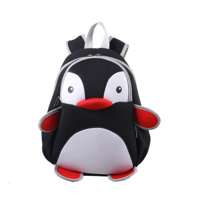 中国 ペンギンの設計幼い子供のネオプレン材料のためのかわいい幼児のバックパック 販売のため