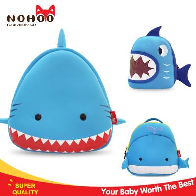 Cina zainhi personali 10L dello squalo blu per il materiale del neoprene dei bambini in vendita