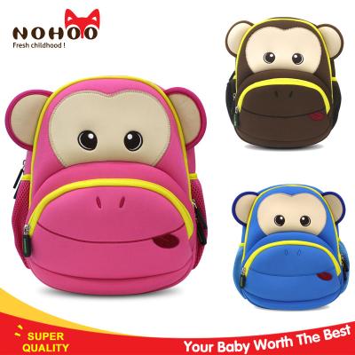 Cina cablaggio Softback 30*27*16cm dello zaino della scimmia del bambino di 3D Styple in vendita