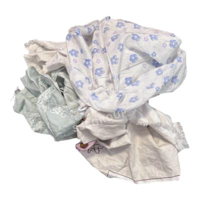 중국 Lint free Industrial cleaning rags second color hotel bed sheet cutting pieces cotton used bed sheets bale cotton rags 판매용