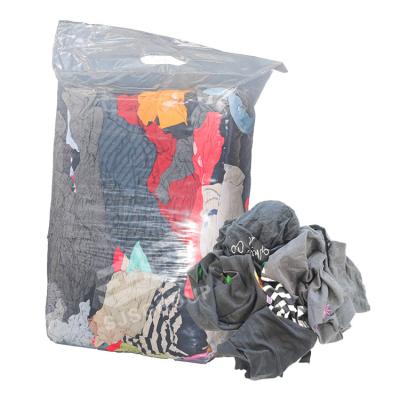 Κίνα Since 1998 Cotton Cloth Package Trapo Industrial de algodon telar trapo T Shirt Cotton Cleaning Rags workshop rags προς πώληση