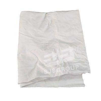 중국 백색 산업 청소 걸레를 포장하는 면 침대 시트 40kg 판매용
