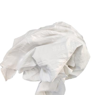 중국 백색 산업 청소 걸레를 포장하는 면 침대 시트 40kg 판매용