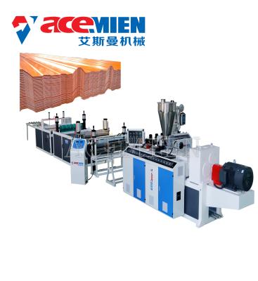 China Plastic Tegel Golfdakblad die tot Machine maken 200 KW Aangepaste Machts Te koop