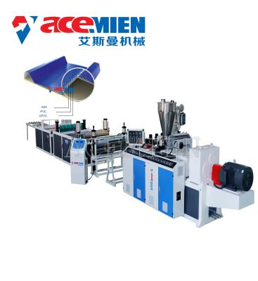 China Pvc Golfblad die Machine, Dakwerktegel maken die tot Machine maken 200 KW Te koop