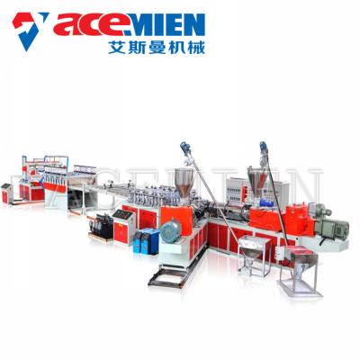 China PVC-Schaum-Produktionsmaschine-/Schaum-Extruder-Maschine einfach zur Operation zu verkaufen