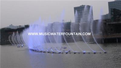 中国 1 つの Dimentional デジタルのノズル水はプールのための音楽的な水噴水を特色にします 販売のため