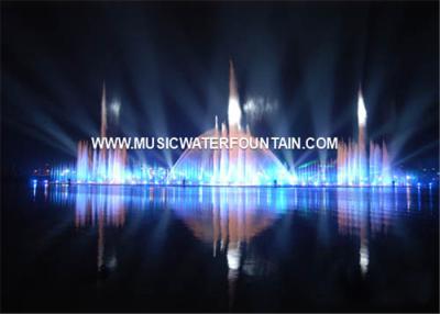 中国 段になった屋外の噴水 RGB LED 24With 5W を踊るステンレス製の音楽的な水噴水 販売のため