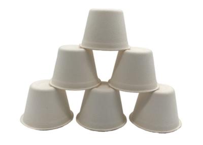 Cina tazze biodegradabili 120ml e coperchi di 4oz 72×30mm in vendita