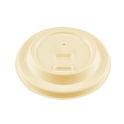 China o copo de 80mm cobre o bagaço biodegradável moldado quente o copo de café que da cana-de-açúcar da polpa cobre tampas para alimentos da família à venda