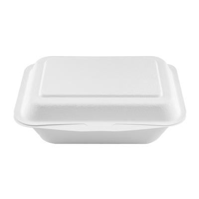 Cina L'alimento concimabile a 7*5 pollici da andare contenitori eliminabili porta via la scatola di pranzo dell'alimento in vendita